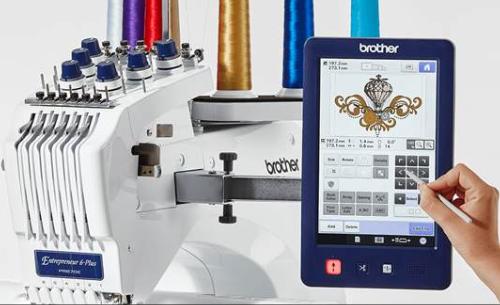 Brodeuse Professionnelle Brother PR680W - Mercerie Durand Avignon